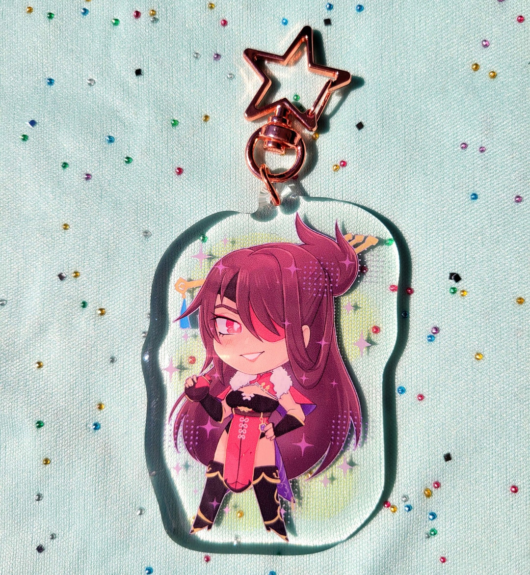 Beidou Genshin Impact 3" Acrylic Charm - Etsy