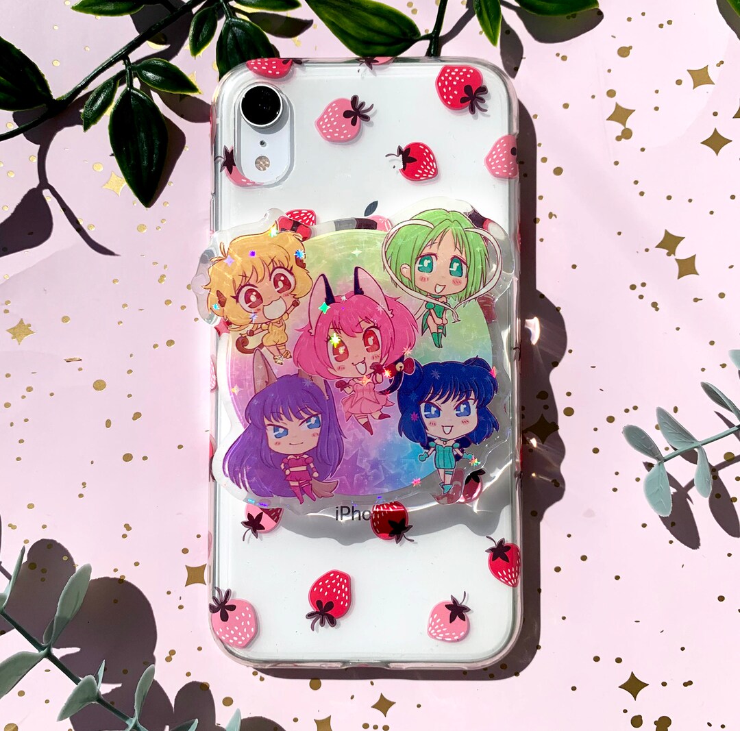 Tokyo Mew Mew 3" Phone Grip - Etsy
