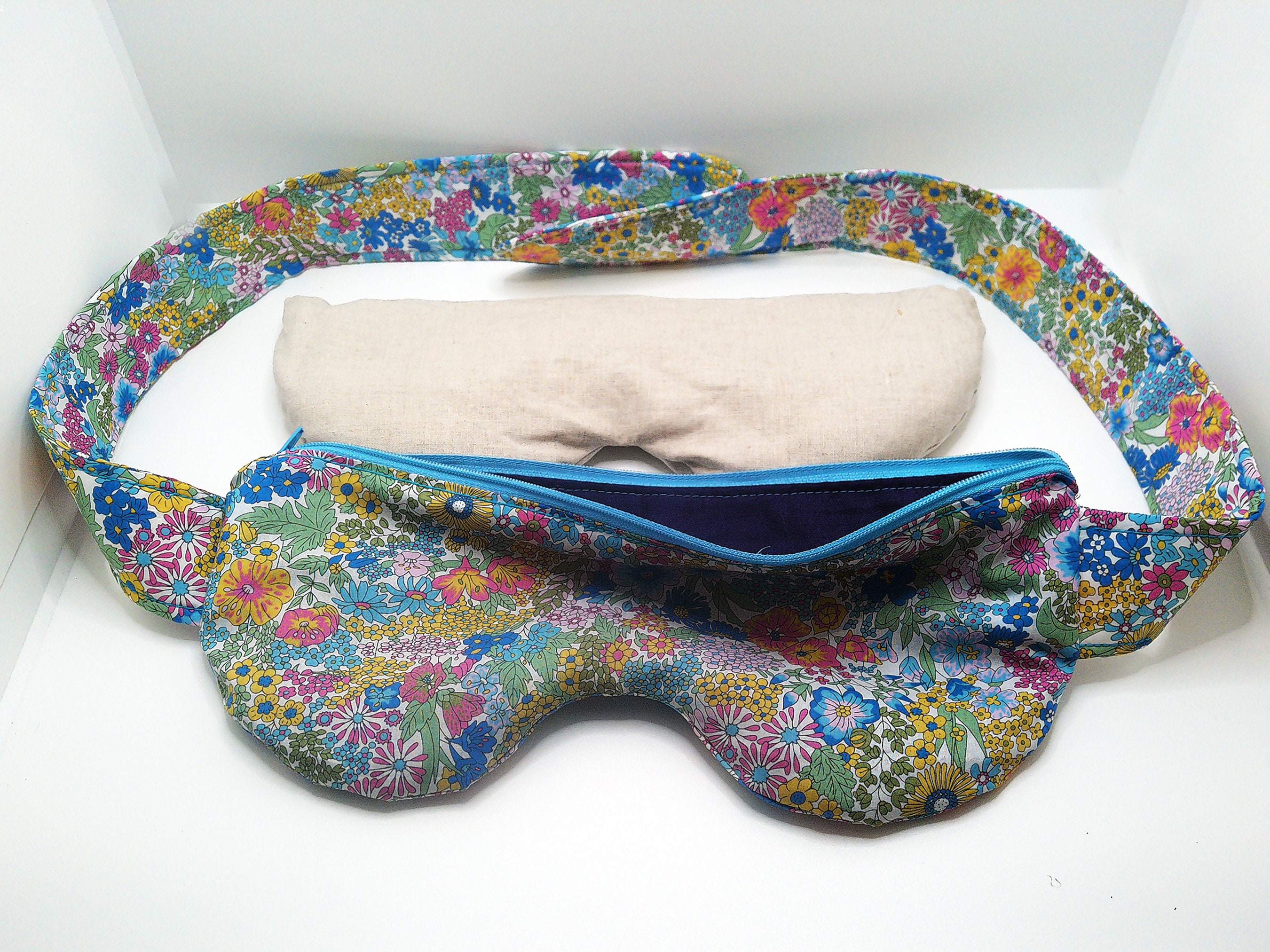 Weighted Tie Back Eye Pillow. Good for Headaches Add Lavender, No More ...
