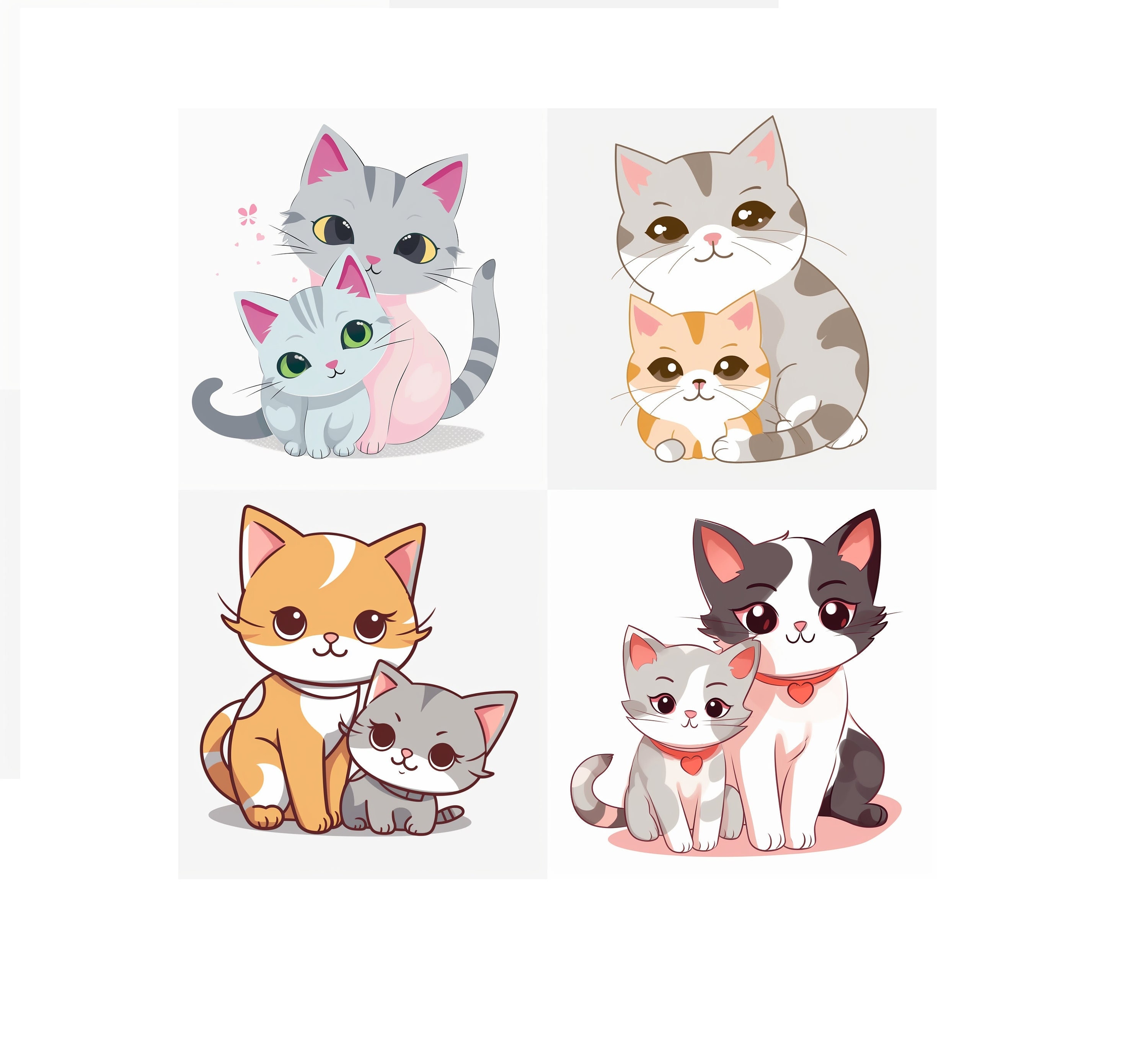 Cute Kitten Clip Art