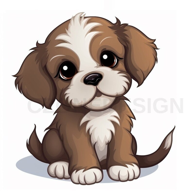 Puppy Clip Art, Cute Puppys, Kids Art, Stickers, Crafts, Cards ...