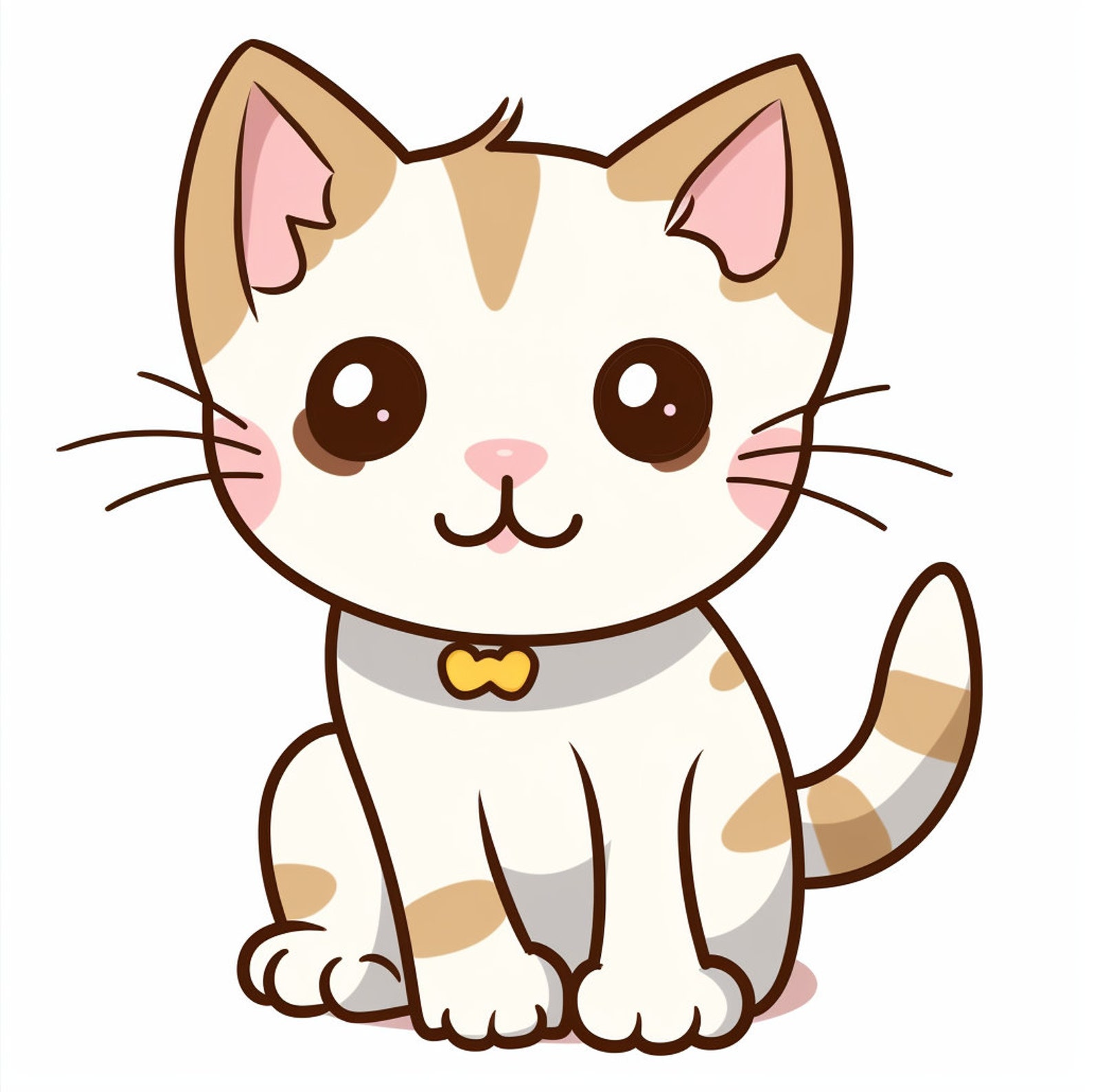 Cat Clip Art, Cute Cats, Kids Art, Stickers, Crafts, Cards, Papercraft ...