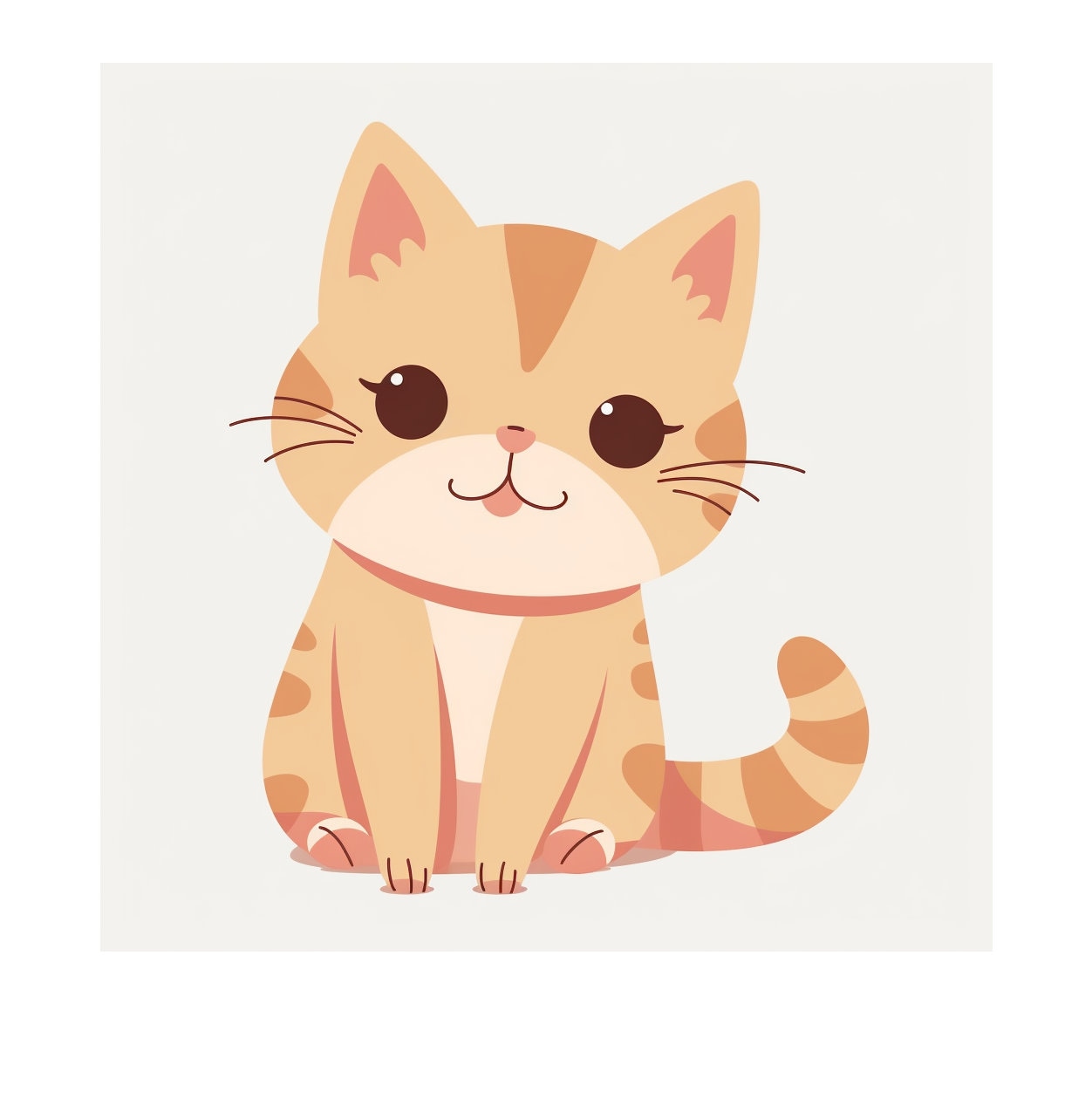 Cat Clip Art, Cute Cats, Kids Art, Stickers, Crafts, Cards, Papercraft ...