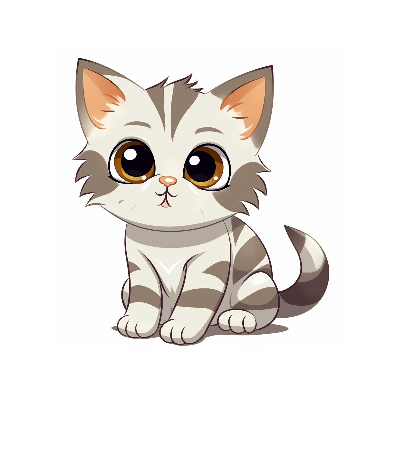 Cat Clip Art, Cute Cats, Kids Art, Stickers, Crafts, Cards, Papercraft ...