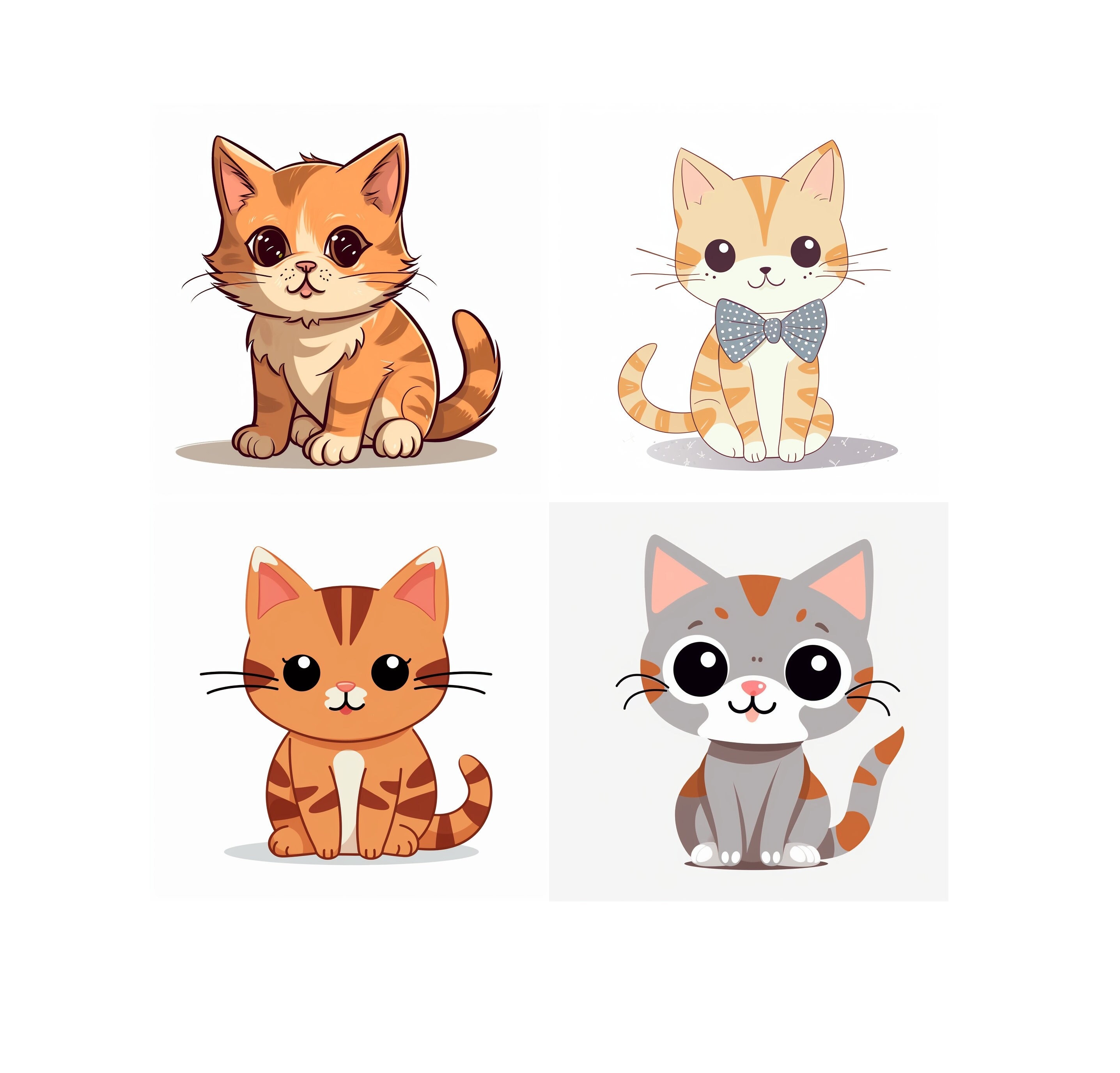 Cats for Clip Art, Cute Cats, Kids Art, Crafts, Scrapbooking, Personal ...