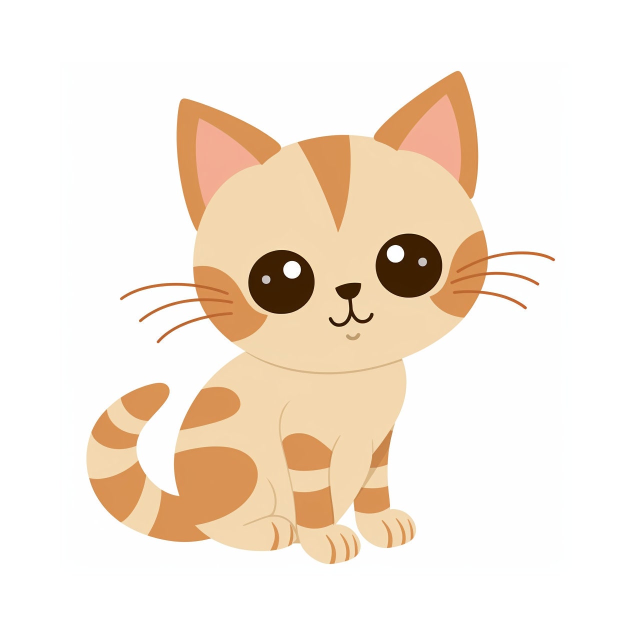 Cat Clip Art, Cute Cats, Kids Art, Stickers, Crafts, Cards, Papercraft ...