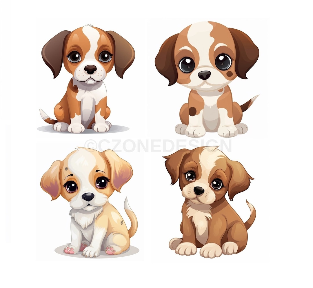 Puppy Clip Art, Cute Puppys, Kids Art, Stickers, Crafts, Cards ...