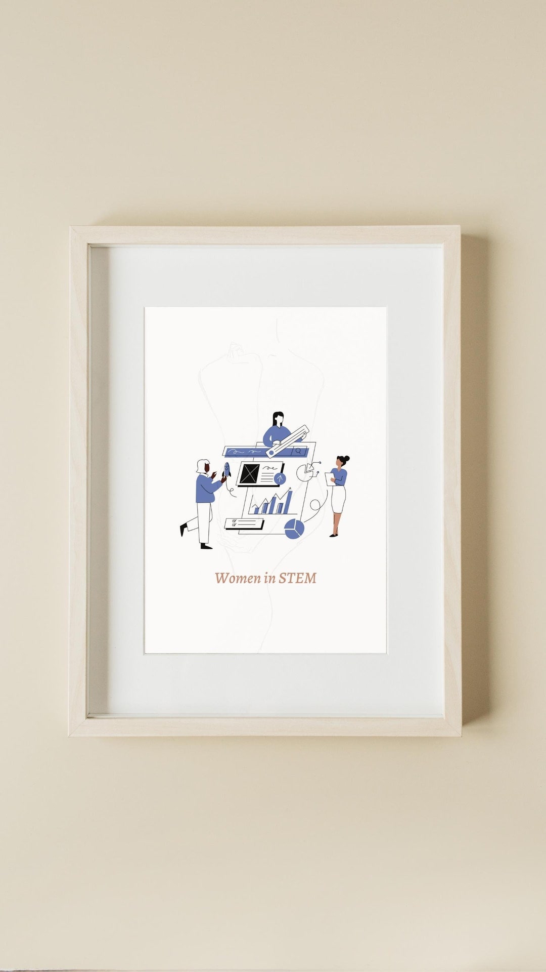 Women in STEM Wall Art, Printable Wall Art, Downloadable Wall Art ...
