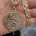Centenario Gold Plated 14k With Fígaro Chain , 24” Chain for Him or Her ...