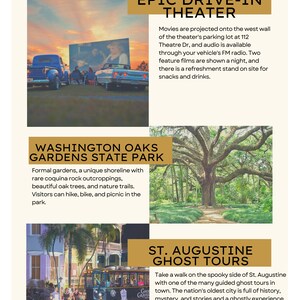 St. Augustine Welcome Home Packet - Etsy