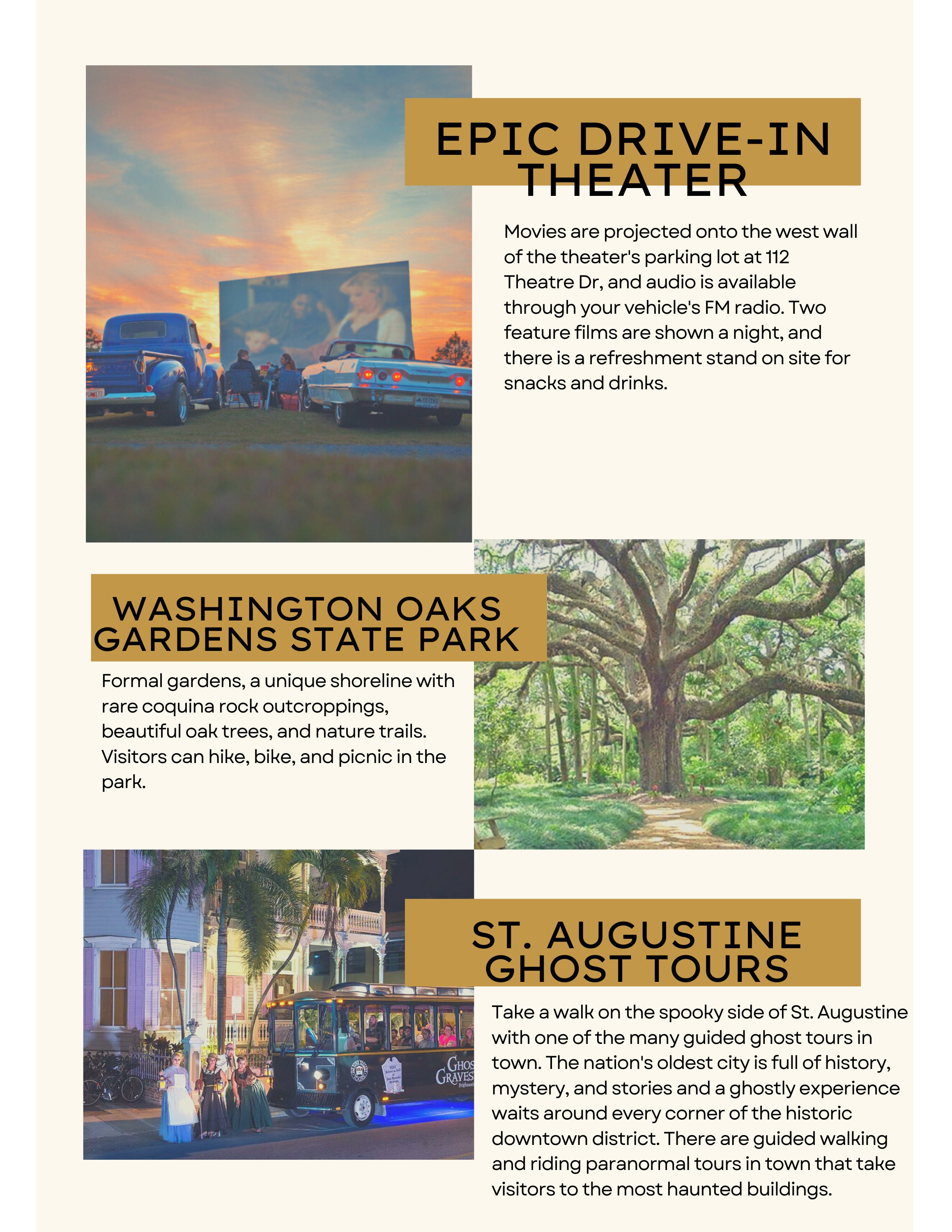 St. Augustine Welcome Home Packet - Etsy