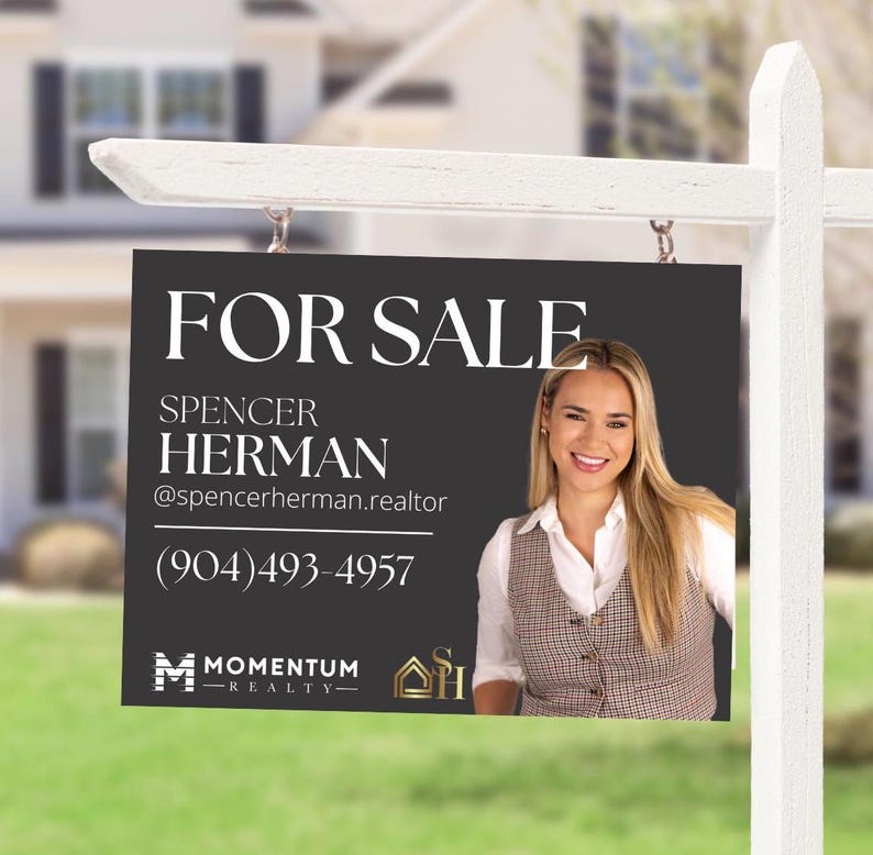 Real Estate for Sale Sign Template - Etsy
