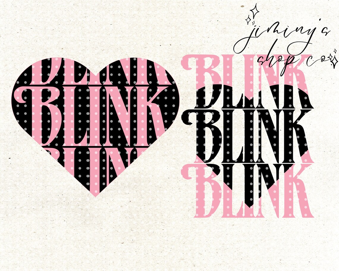 Blink Digital Download Svg Dxf Eps Png- Cricut Cut File- Instant ...