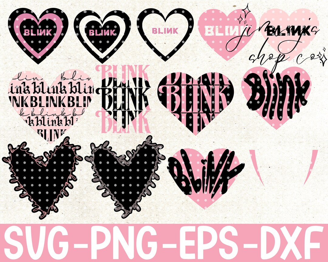 Blink Digital Download Svg Dxf Eps Png- Cricut Cut File- Instant ...