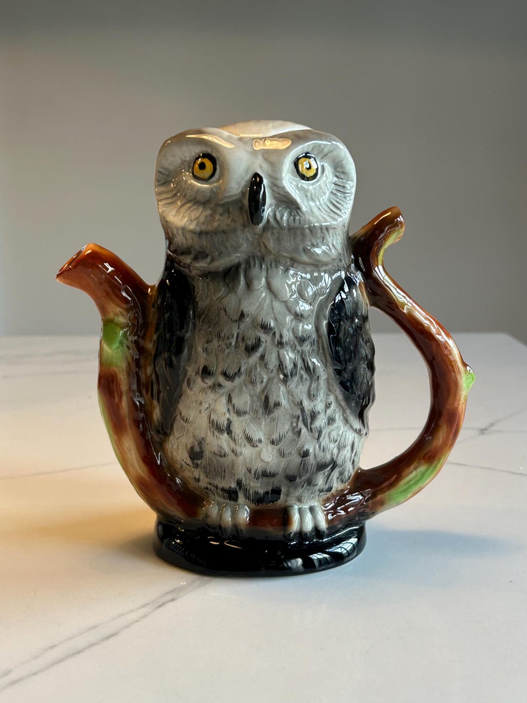 Vintage Tony Wood Studio England Owl Teapot - Etsy