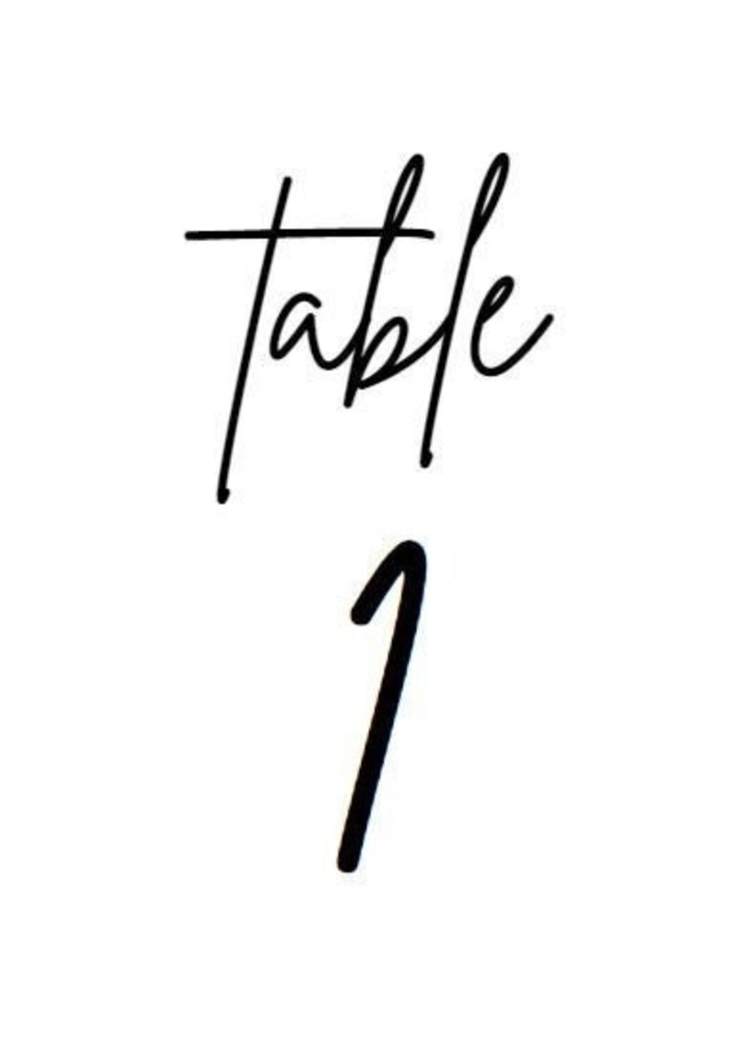 Custom Table Numbers - Weddings, Banquets, and Events - Etsy