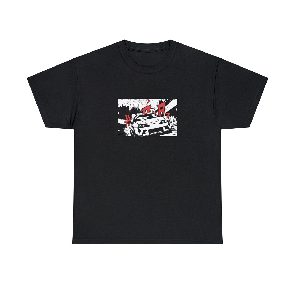 Initial D Racer - Premium Toyota Supra Touge Graphic T-shirt - Etsy