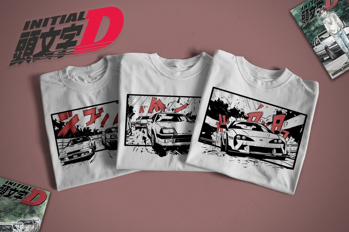 Initial D Racer - Premium JDM Touge Graphic T-shirt - Etsy