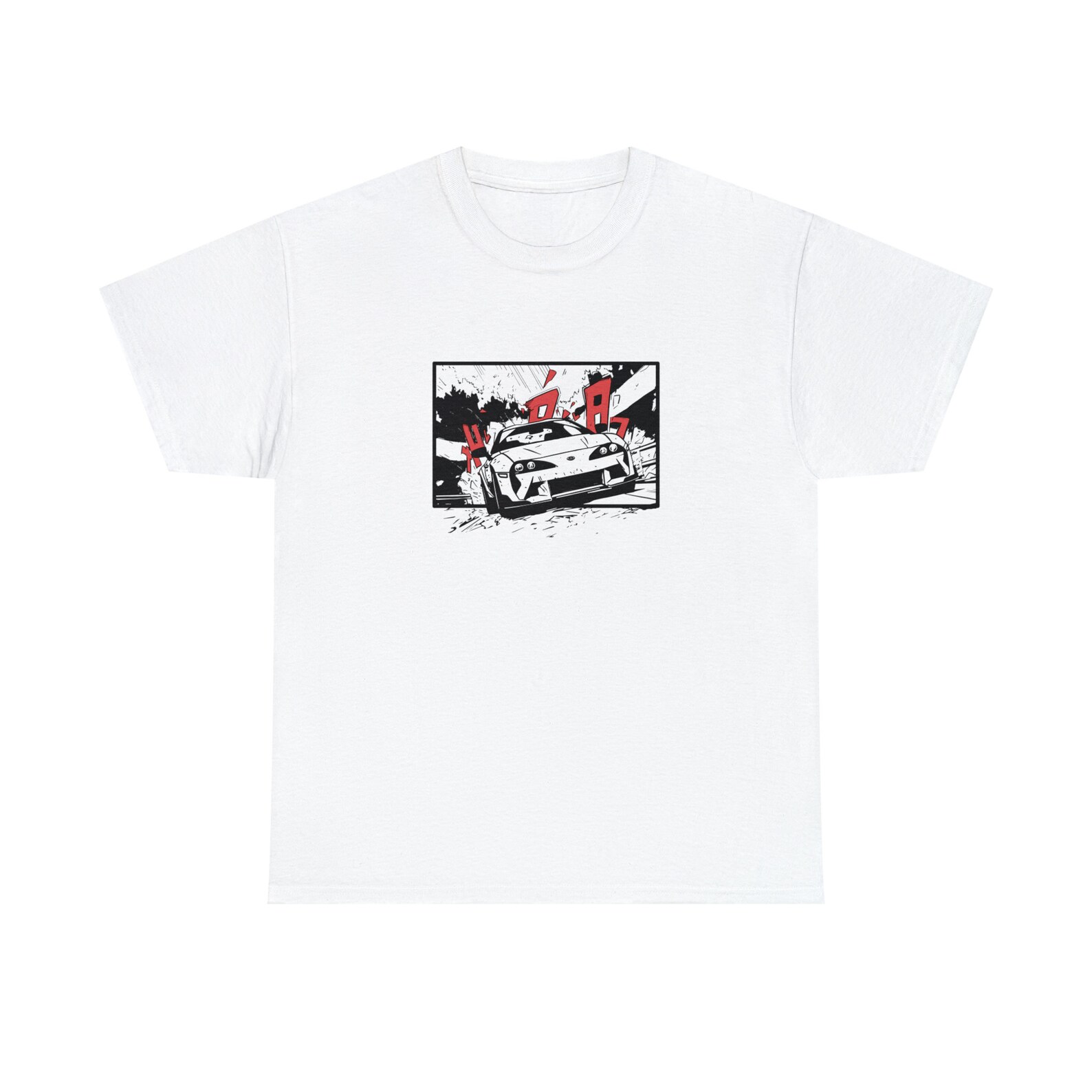 Initial D Racer - Premium Toyota Supra Touge Graphic T-shirt - Etsy