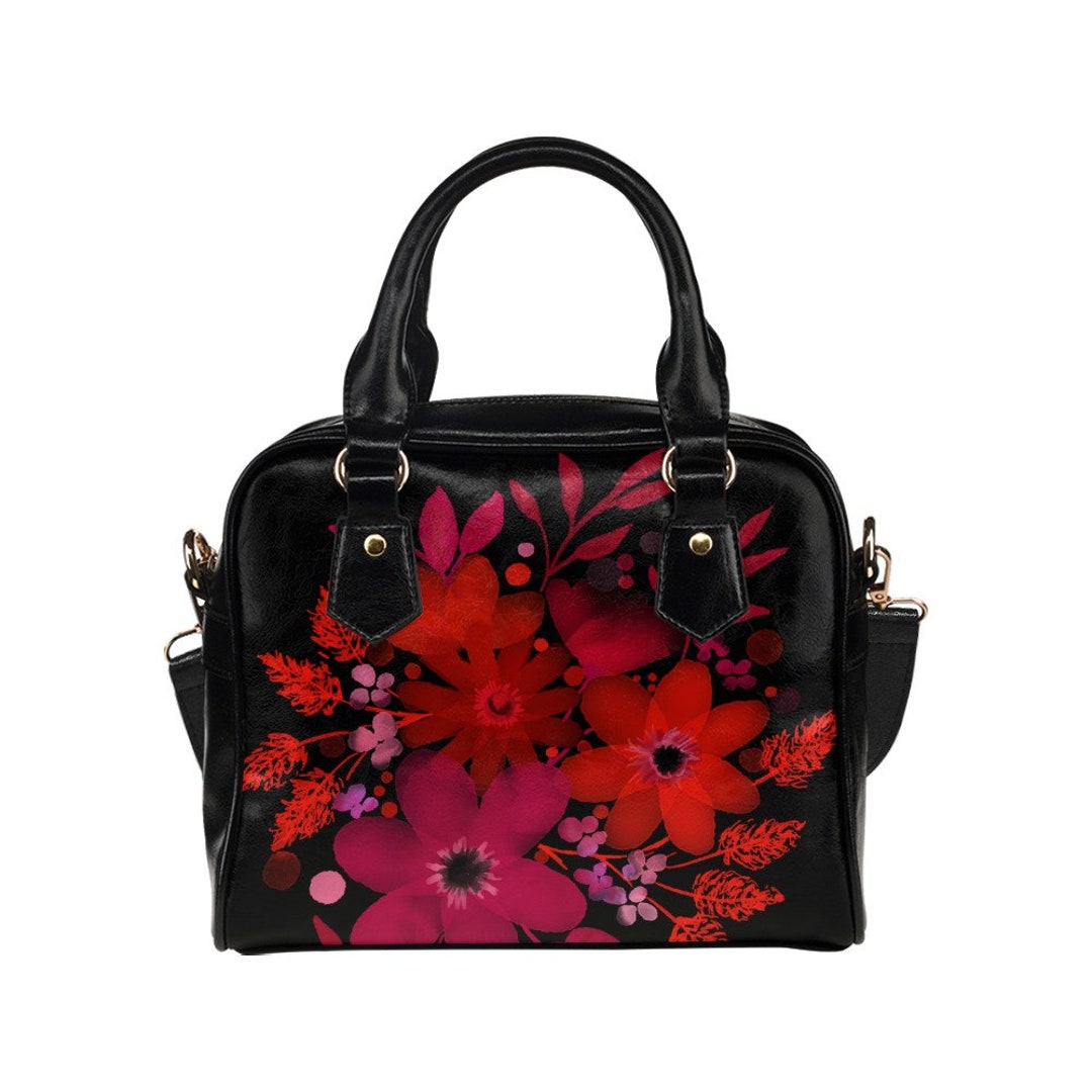 Autumn Floral Shoulder Bag, Purse With Autumn Flowers, Bags for Autumn ...