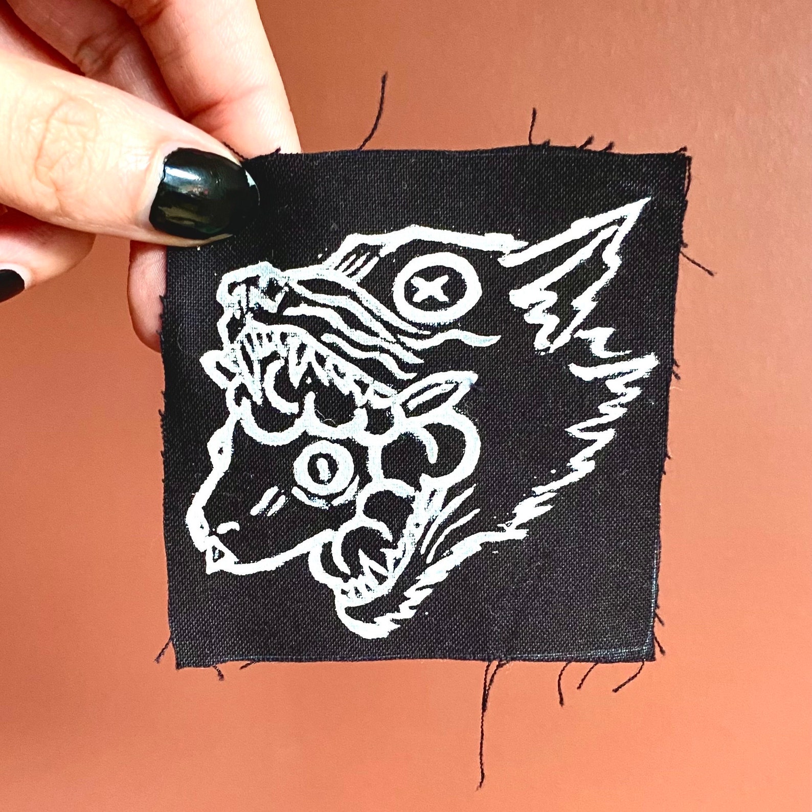 Sheep in Wolfs Clothing Hand-painted Patch - Etsy