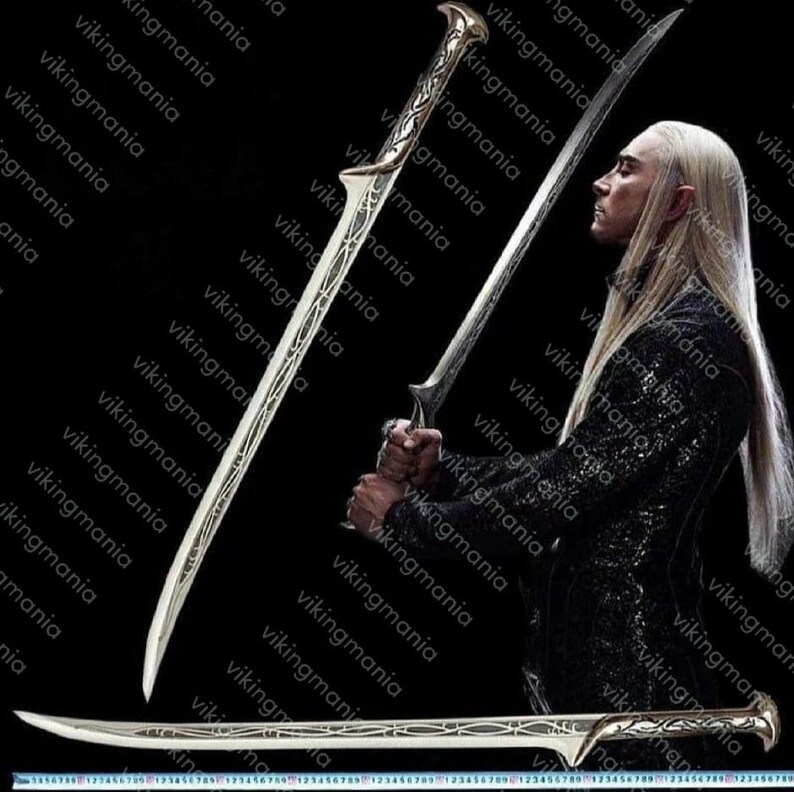 CUSTOM STING Sword of Frodo LOTR Damascus Steel, Sword of Strider ...