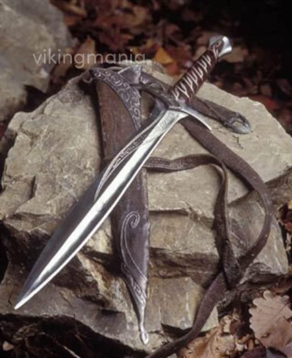 CUSTOM STING Sword of Frodo LOTR Damascus Steel, Sword of Strider ...