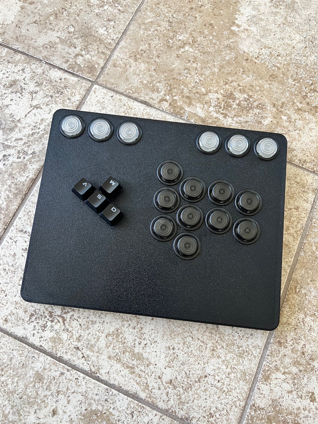 Themodern Fightstick Arcade Hitbox All Button Layout WASD - Etsy