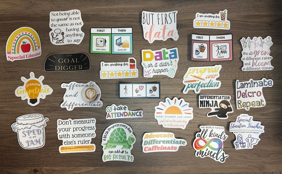 Stickers for Special Education Teachers - Etsy