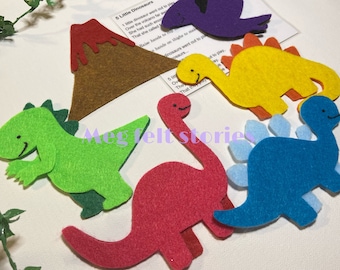 10 Little Doughnuts Felt Set, Felt Story, Flannel Board Story, Teacher ...