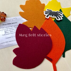 Fall Story Time Felt Set, Felt Story, Flannel Board Story, Teacher ...