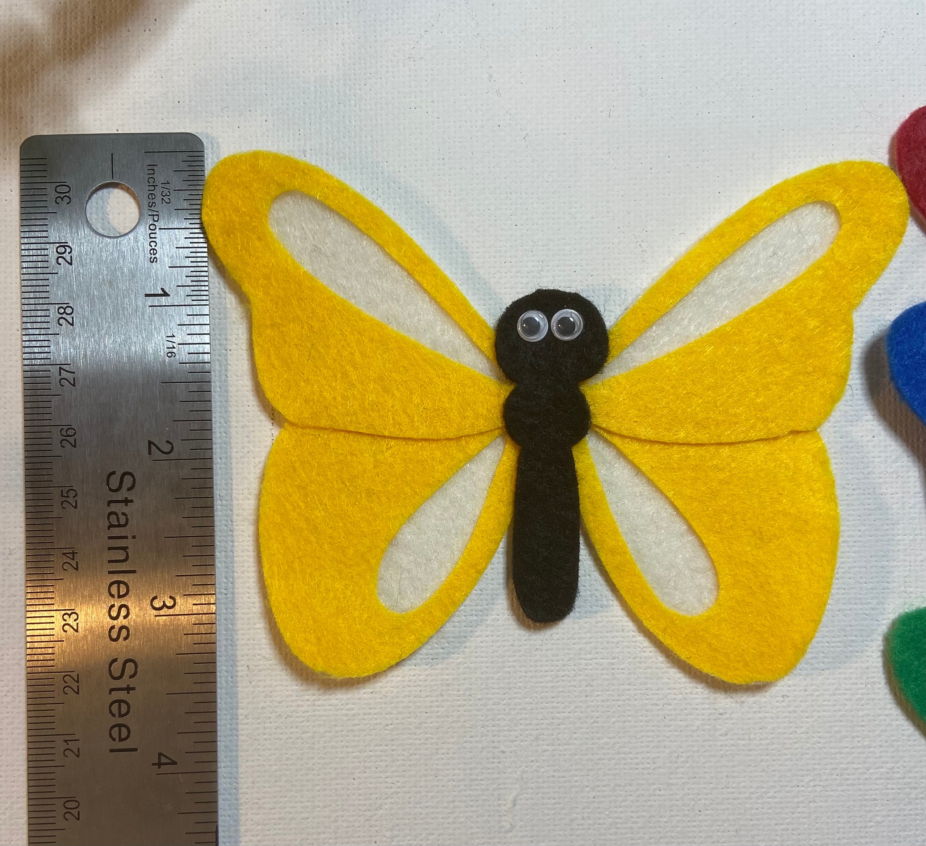 6 Colorful Butterflies Felt Story, Spring, Butterfly, Flannel Board ...