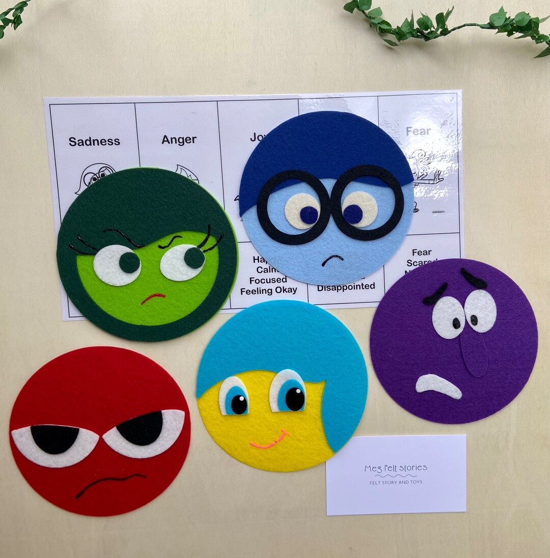 Emotions Felt Set, Feeling, Felt Story, How Are You Feeling Today ...