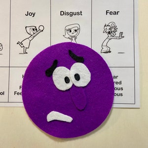 Emotions Felt Set Feeling Felt Story How Are You Feeling - Etsy