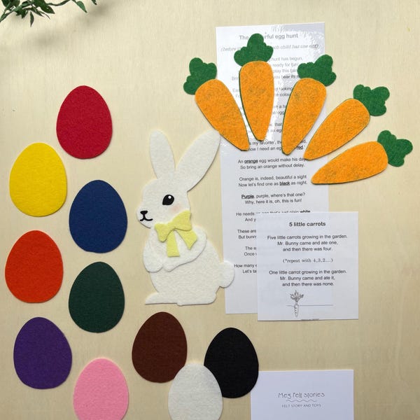 Felt Board Story Set - Etsy