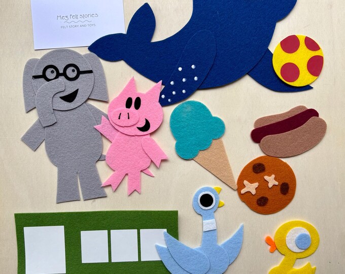 The Mitten Felt Story Set: Winter Forest Animals Flannel Board - Etsy ...