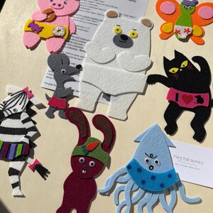 Polar Bear’s Underwear Felt Story, Flannel Board Story, Teacher ...