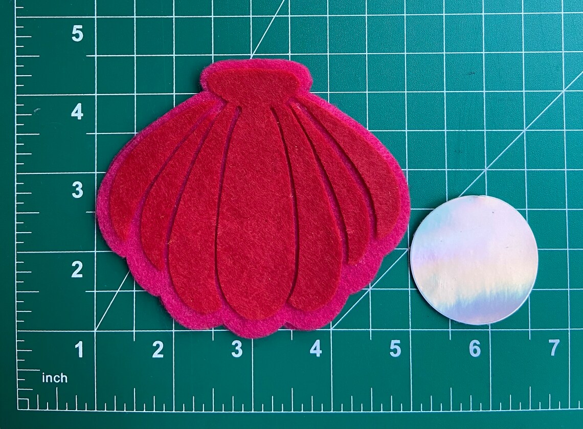 5 Little Shells Felt Set, Ocean, Sea Shells, Hiding a Pearl Game ...