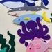 Slippery Fish Felt Set, Ocean Animals, Sea Creature, Felt Story ...