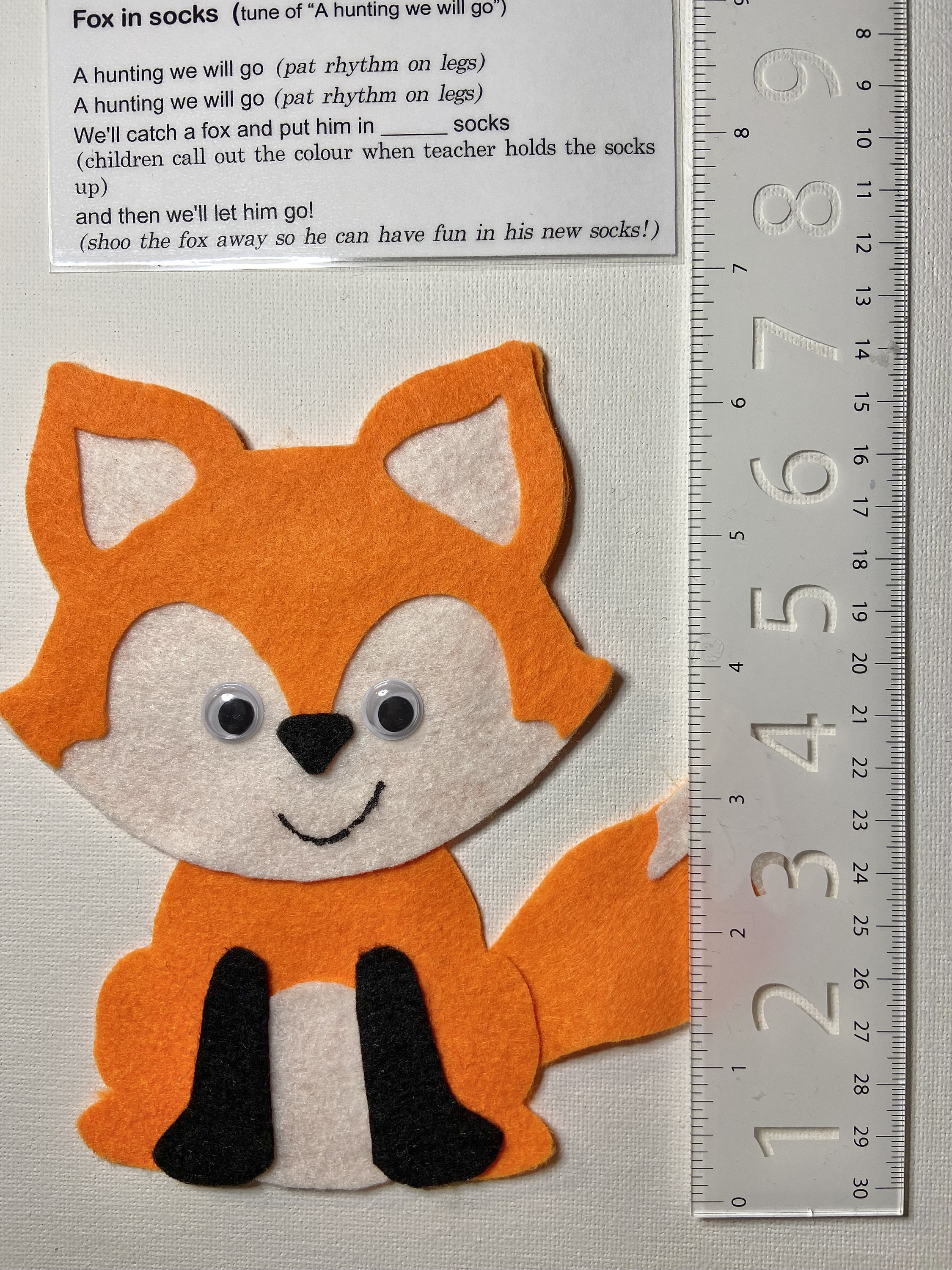 Fox in Socks Felt Set, Felt Story, Flannel Board Story, Teacher ...