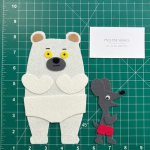 Polar Bear’s Underwear Felt Story, Flannel Board Story, Teacher ...