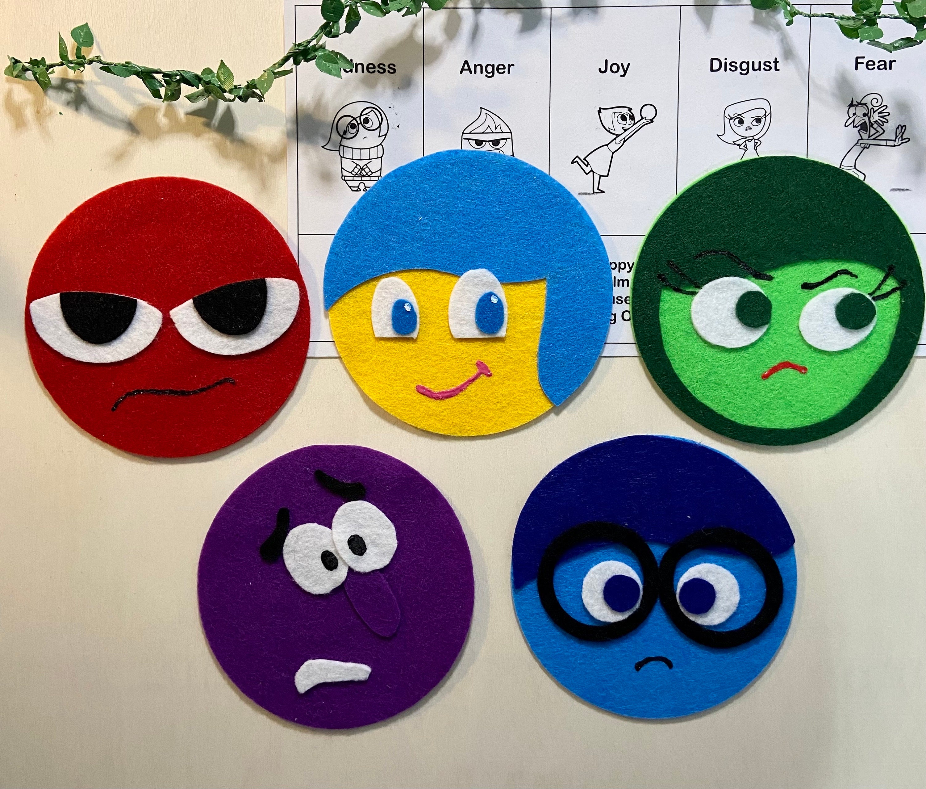 Emotions Felt Set Feeling Felt Story How Are You Feeling - Etsy