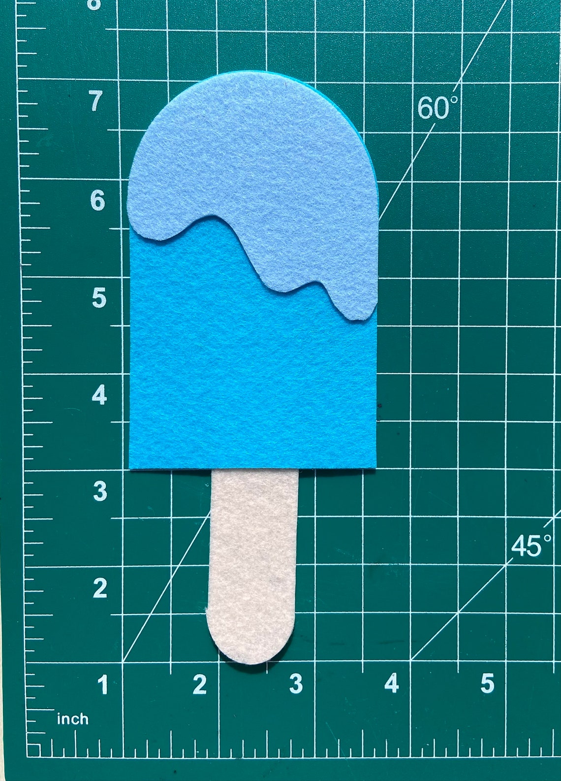 10 Melting Popsicle Felt Set, Color, Numbers, Counting, Teacher ...