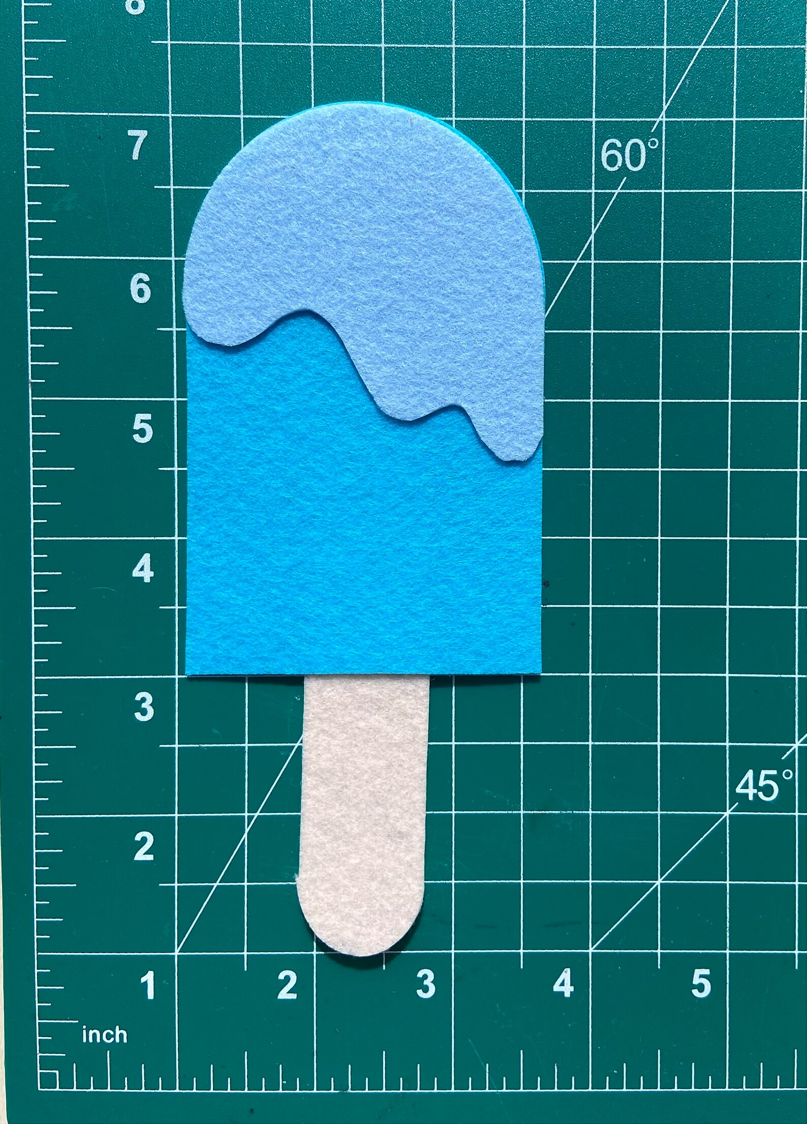 10 Melting Popsicle Felt Set, Color, Numbers, Counting, Teacher ...
