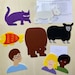 Brown Bear Felt Story Set: Early Literacy Learning Resource - Etsy Canada