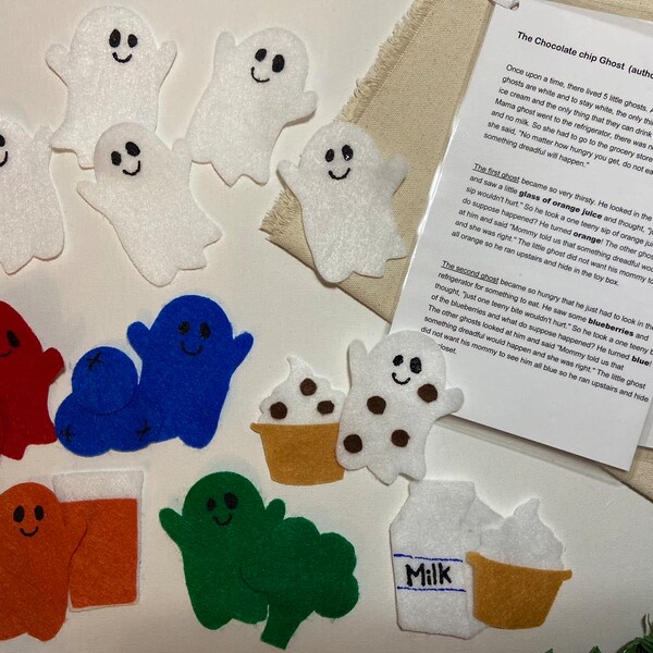 Halloween Felt Activity - Etsy