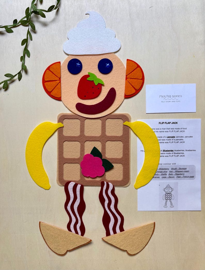 Flip Flap Jack Felt Story Set: Circle Time Teacher Resource - Etsy