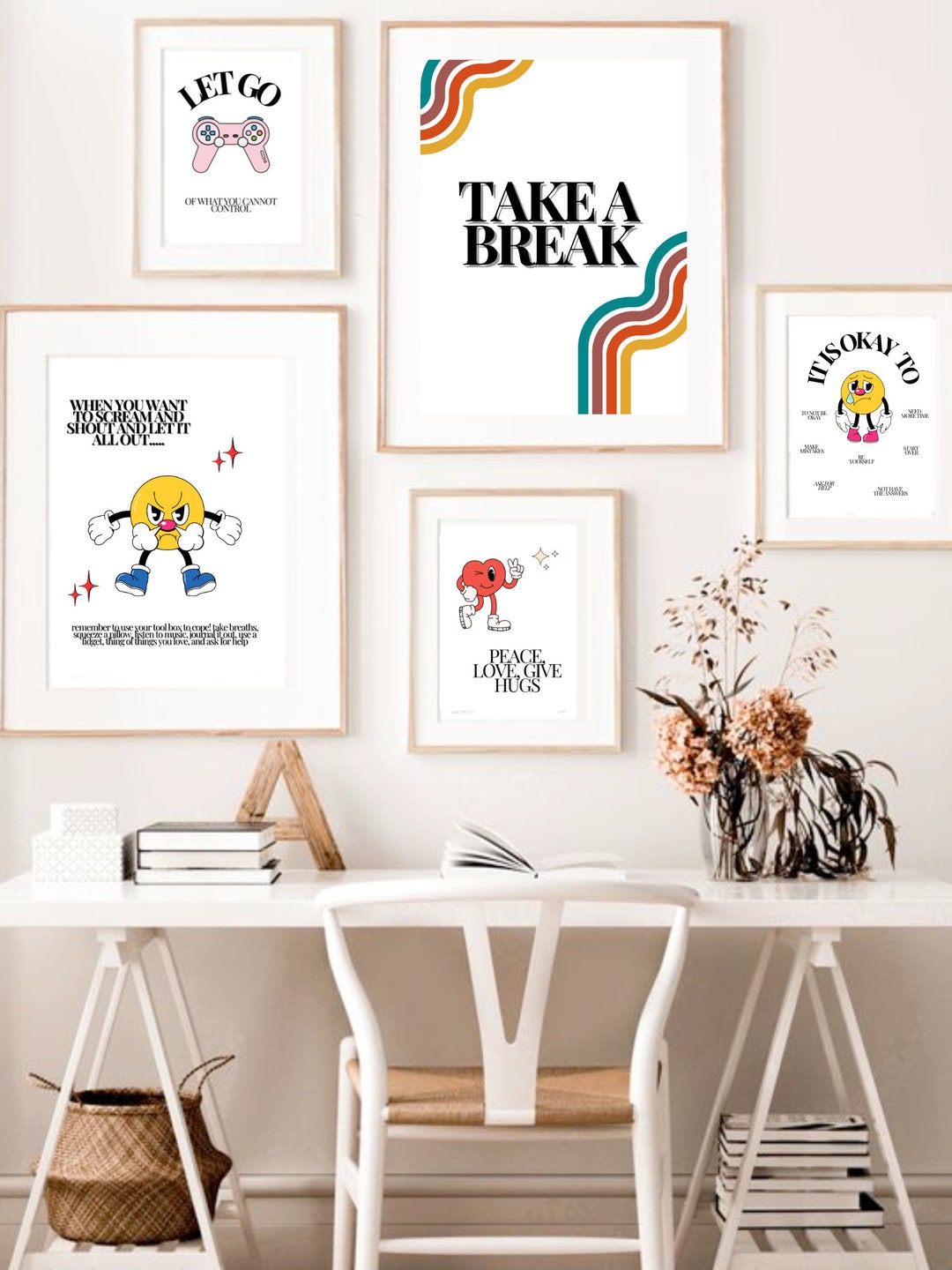 Set of 10 Classroom/office Posters, School Printables, Playroom Prints ...