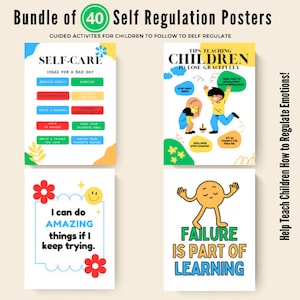 40 Printable Calm Down Corner Posters Sign Kit Calming Decor Print ...