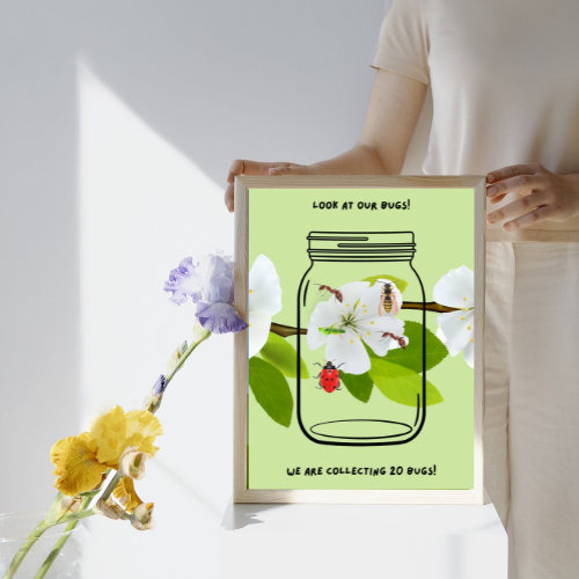 Printable Bugs Reward Chart for Kid Sticker Chart Positive Behavior ...